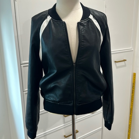 Joe's Jeans | Jackets & Coats | Joes Collection Vegan Leather Bomber Jacket | Poshmark